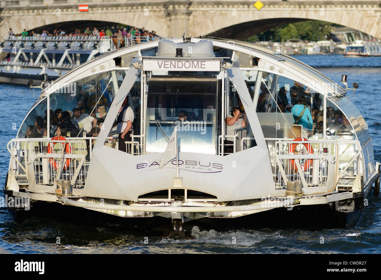 River boat shuttle seine river hi-res stock photography and images - Alamy