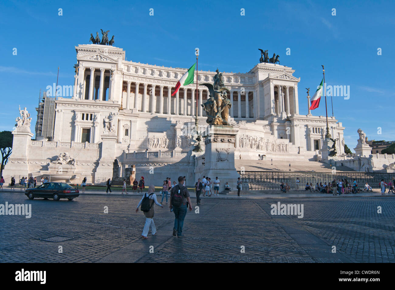 Details of The Victor Emmanuel II monument, Rome, Italy Stock Photo - Alamy