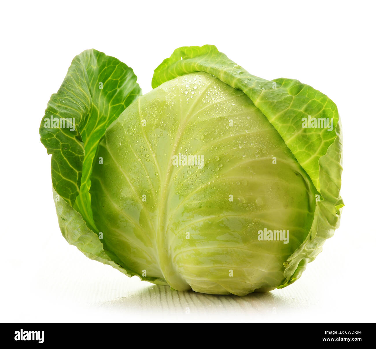 Cabbage isolated on white Stock Photo - Alamy