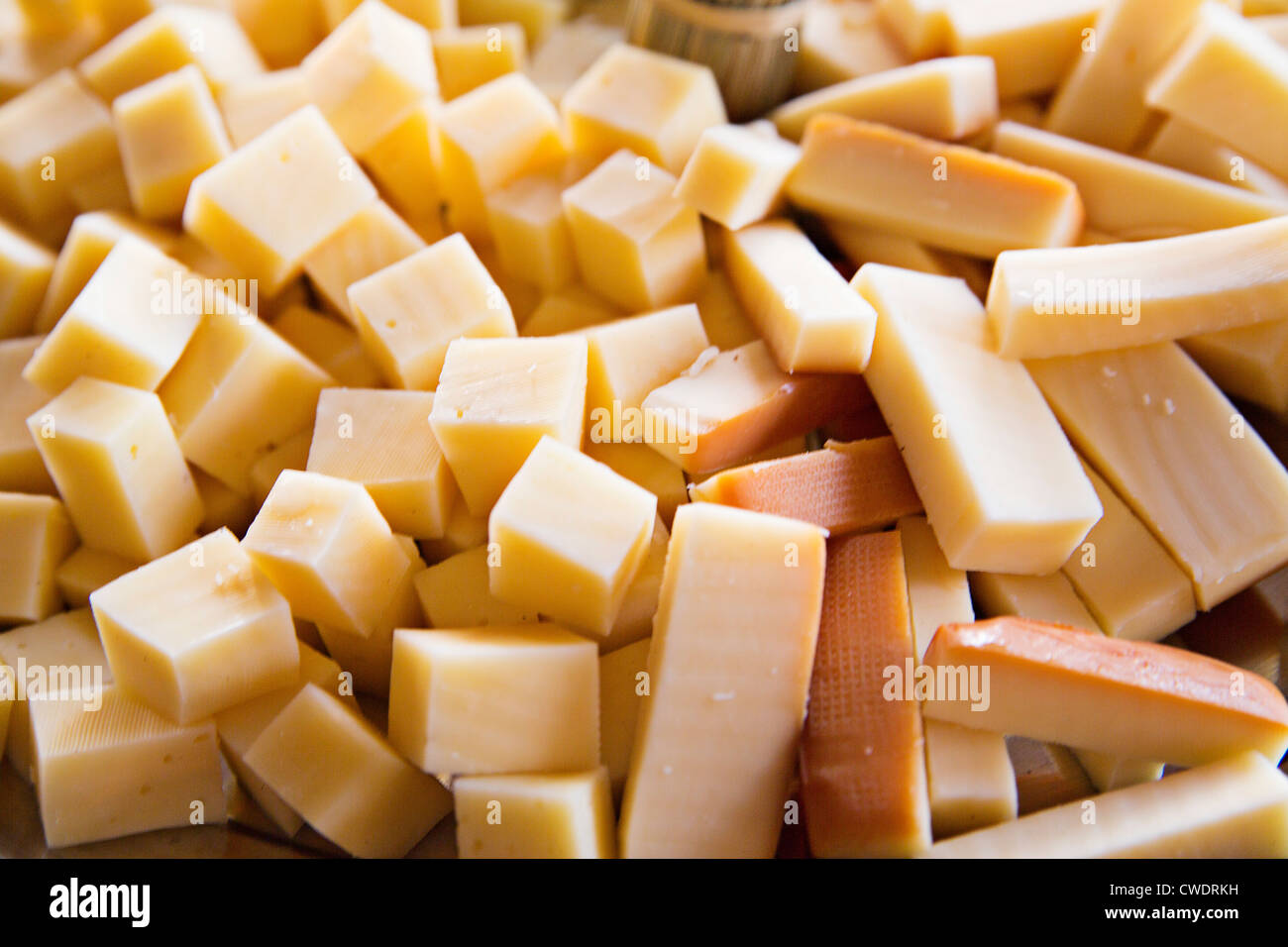 Square piece cheddar cheese hi-res stock photography and images - Alamy