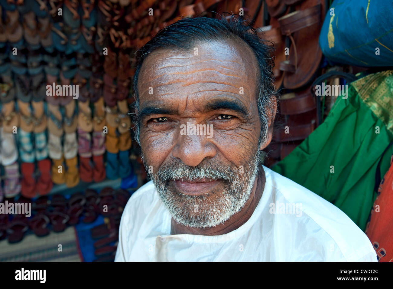 Shoes at local market hi-res stock photography and images - Alamy