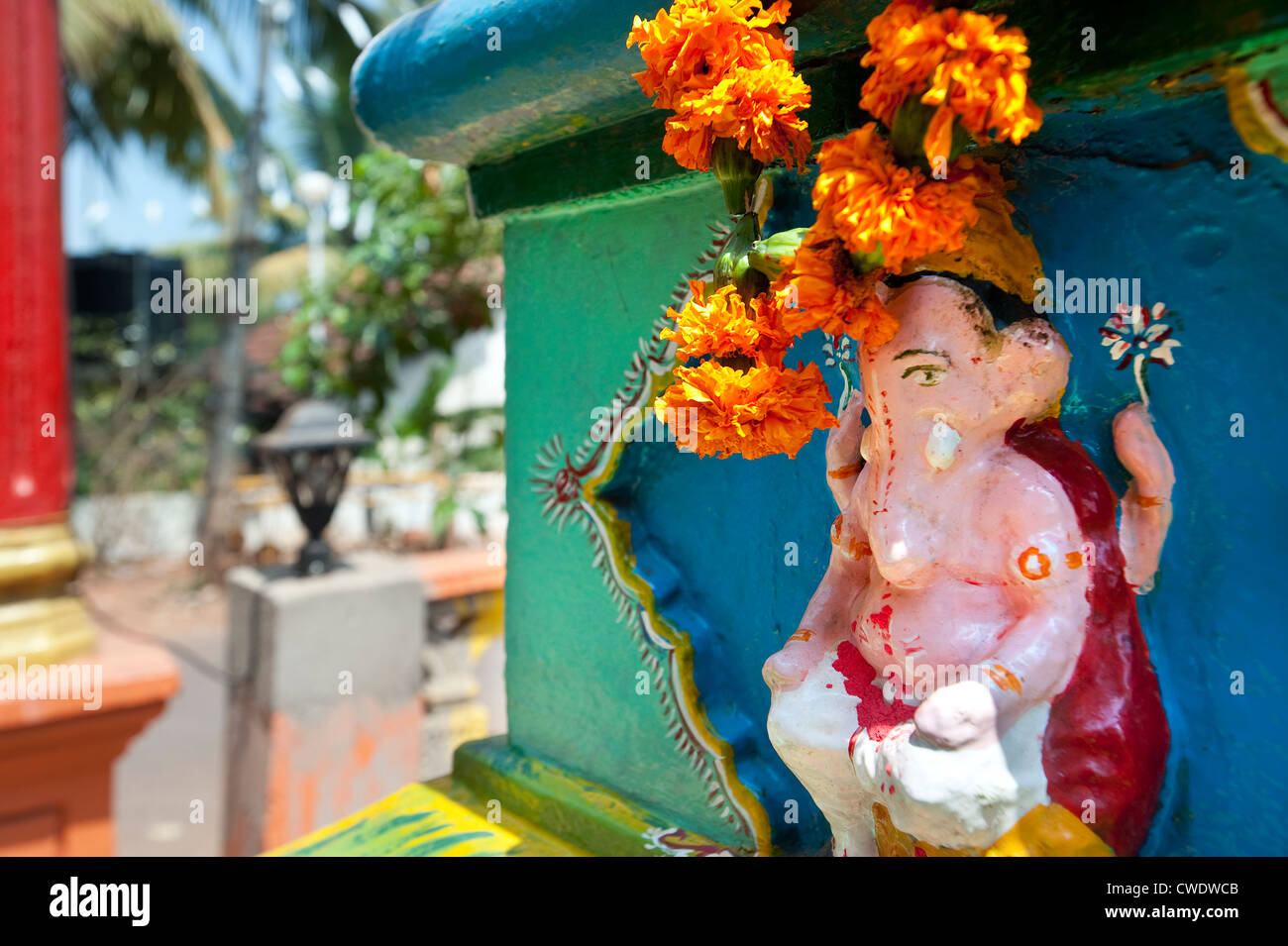 North goa temple hi-res stock photography and images - Alamy