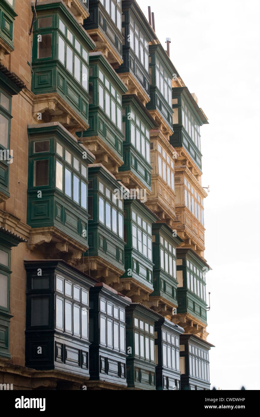 Europe, Malta, La Valletta,windows Stock Photo - Alamy