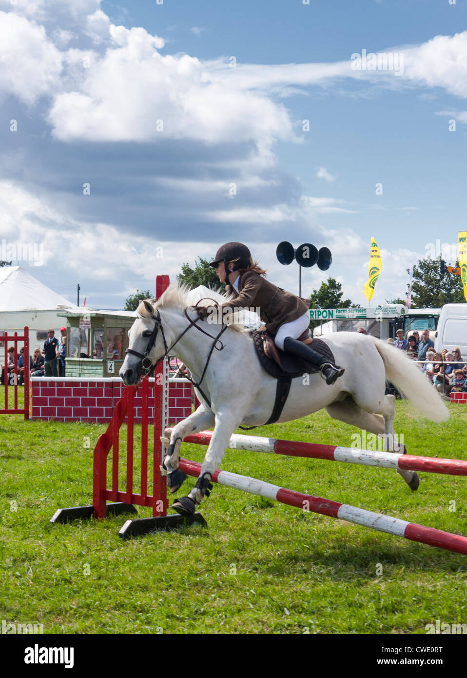 Egton Village agricultural show, near Whitby, North Yorkshire Stock ...