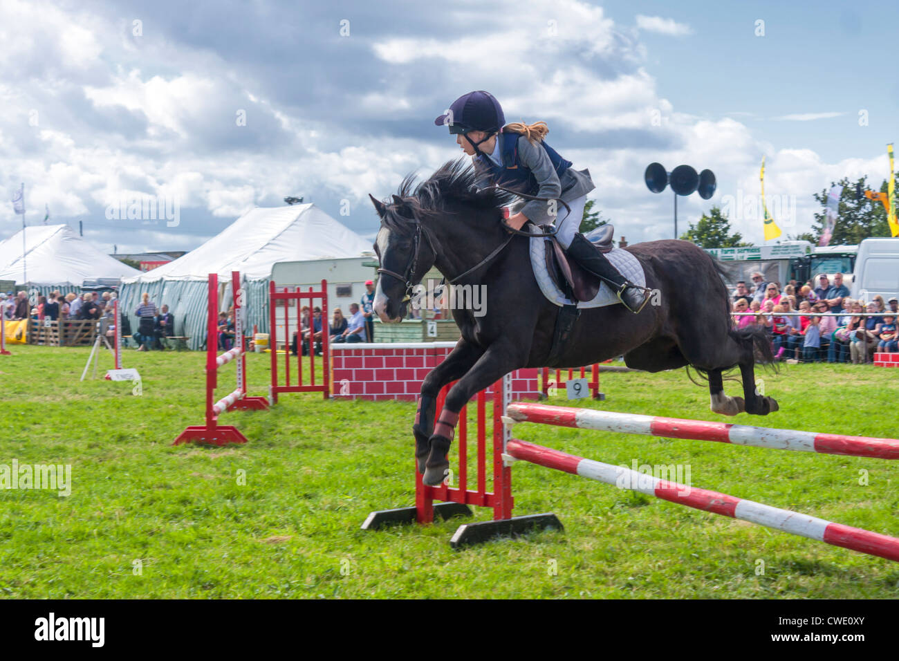 Egton Village agricultural show, near Whitby, North Yorkshire Stock ...