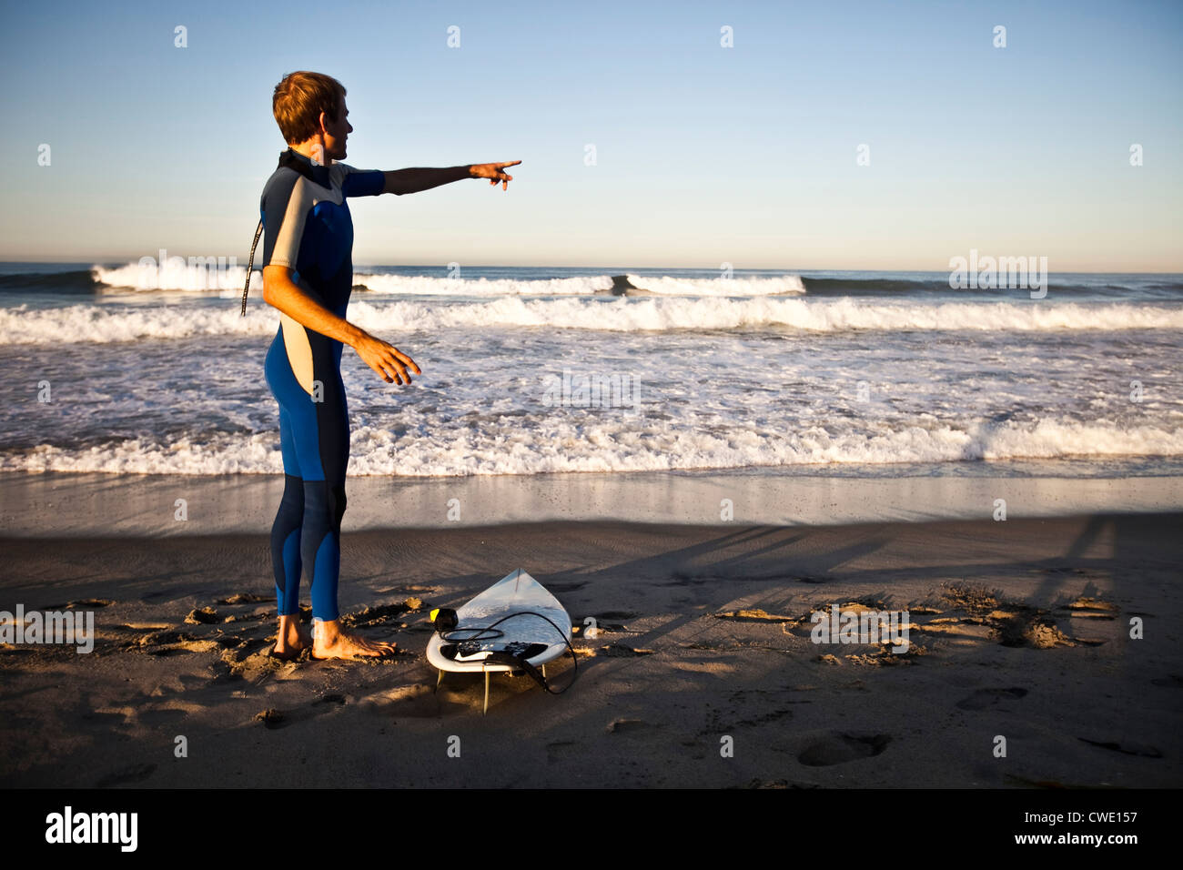 Surfing at carlsbad beach hi-res stock photography and images - Alamy