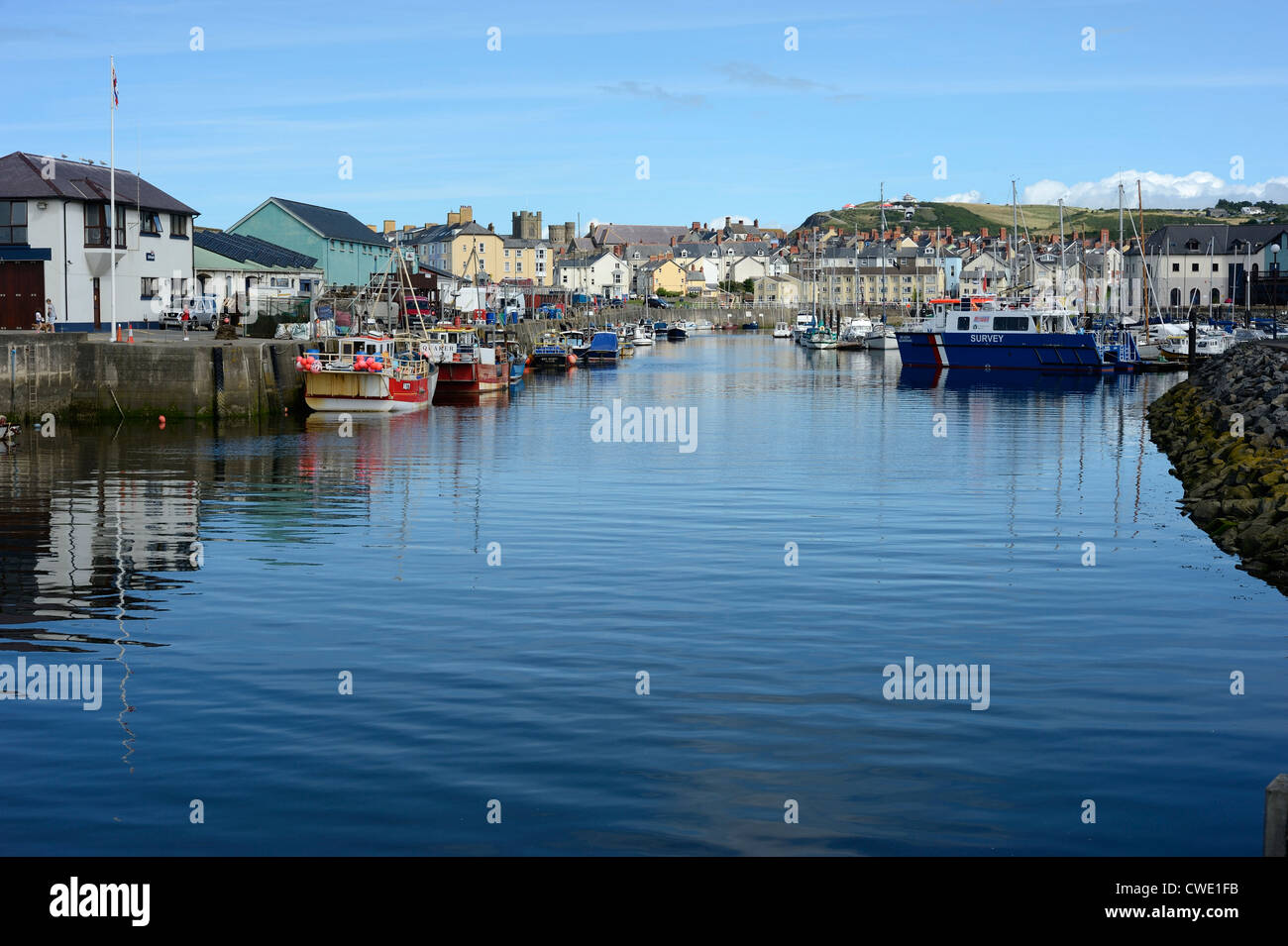 Aberystwyth harbour hi-res stock photography and images - Alamy