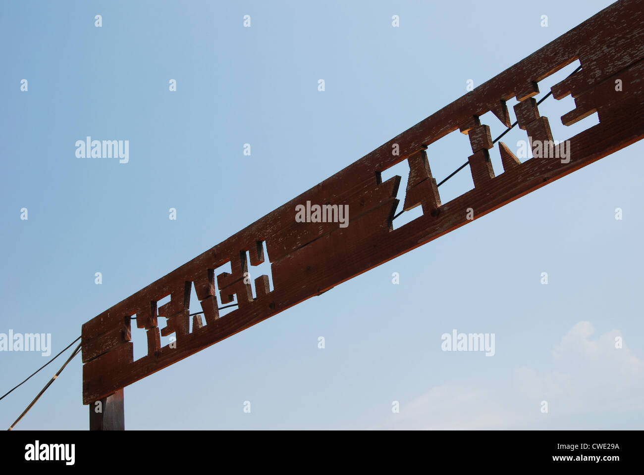 Blue zone beach hi-res stock photography and images - Alamy