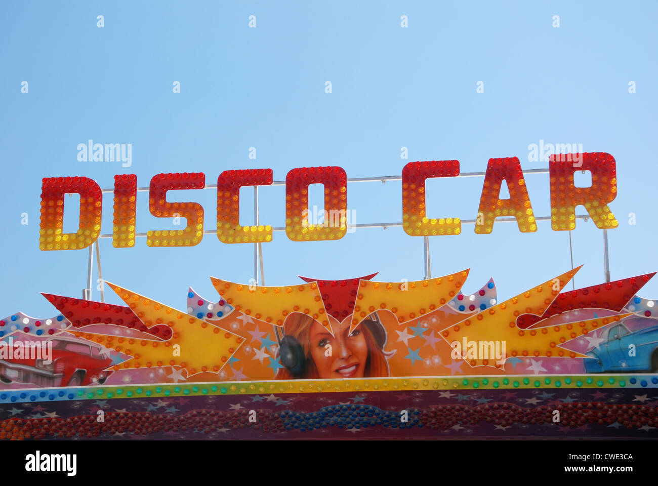 Fairground ride sign hi-res stock photography and images - Alamy