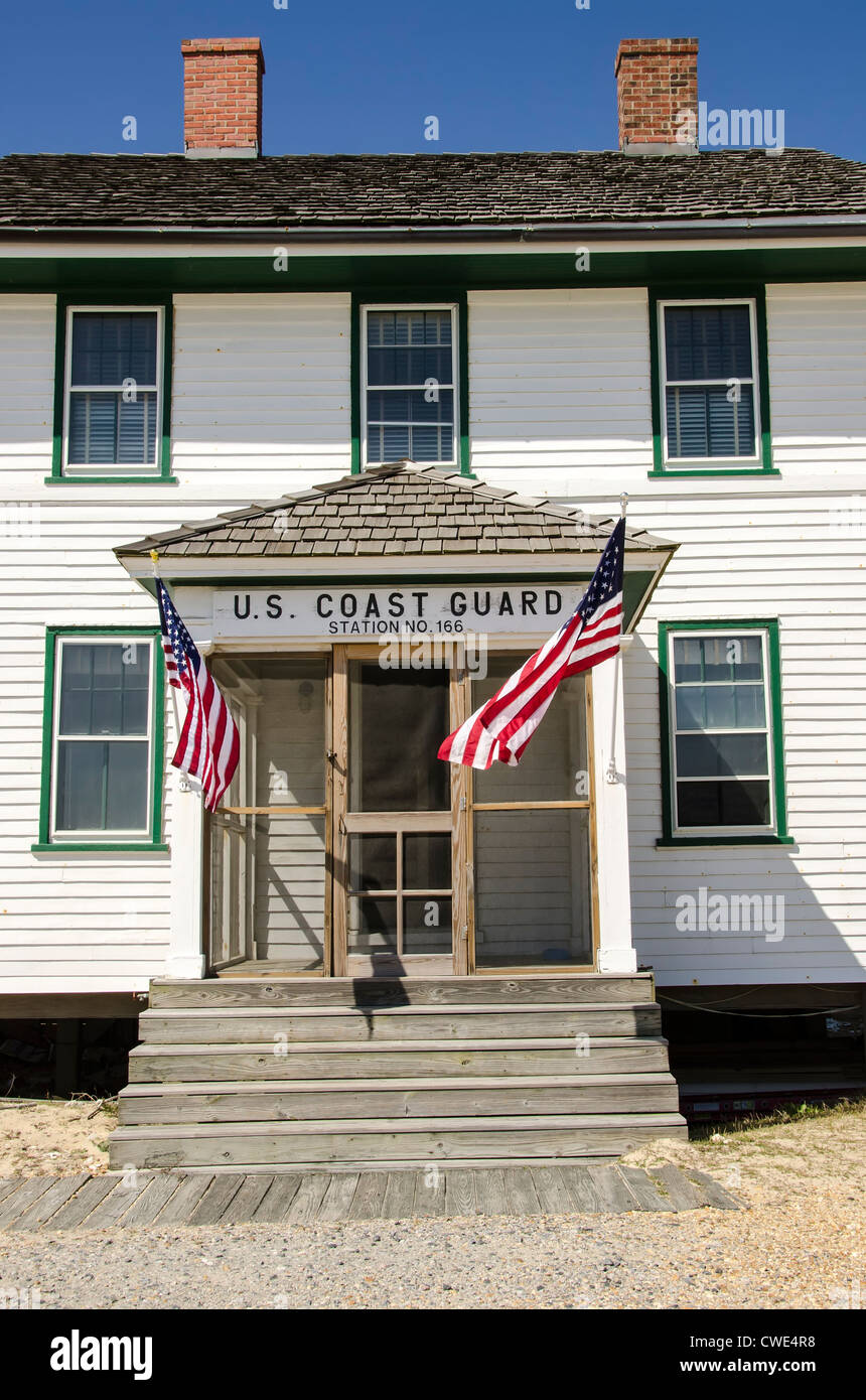 Wash Woods Coast Guard Lifesaving Station entrance historic building ...