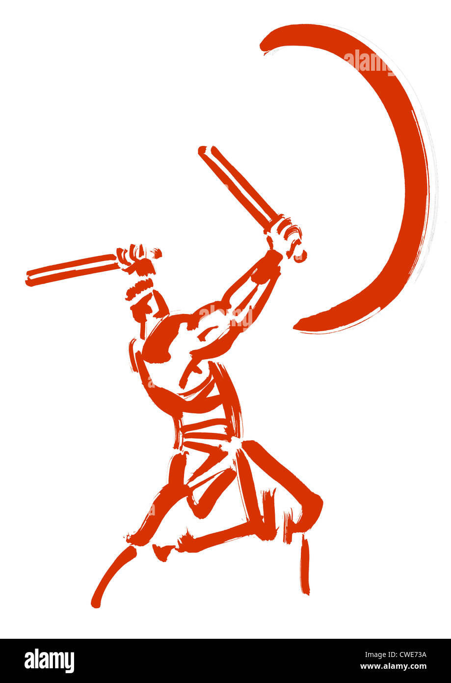 Full length image muscular Cut Out Stock Images & Pictures - Alamy