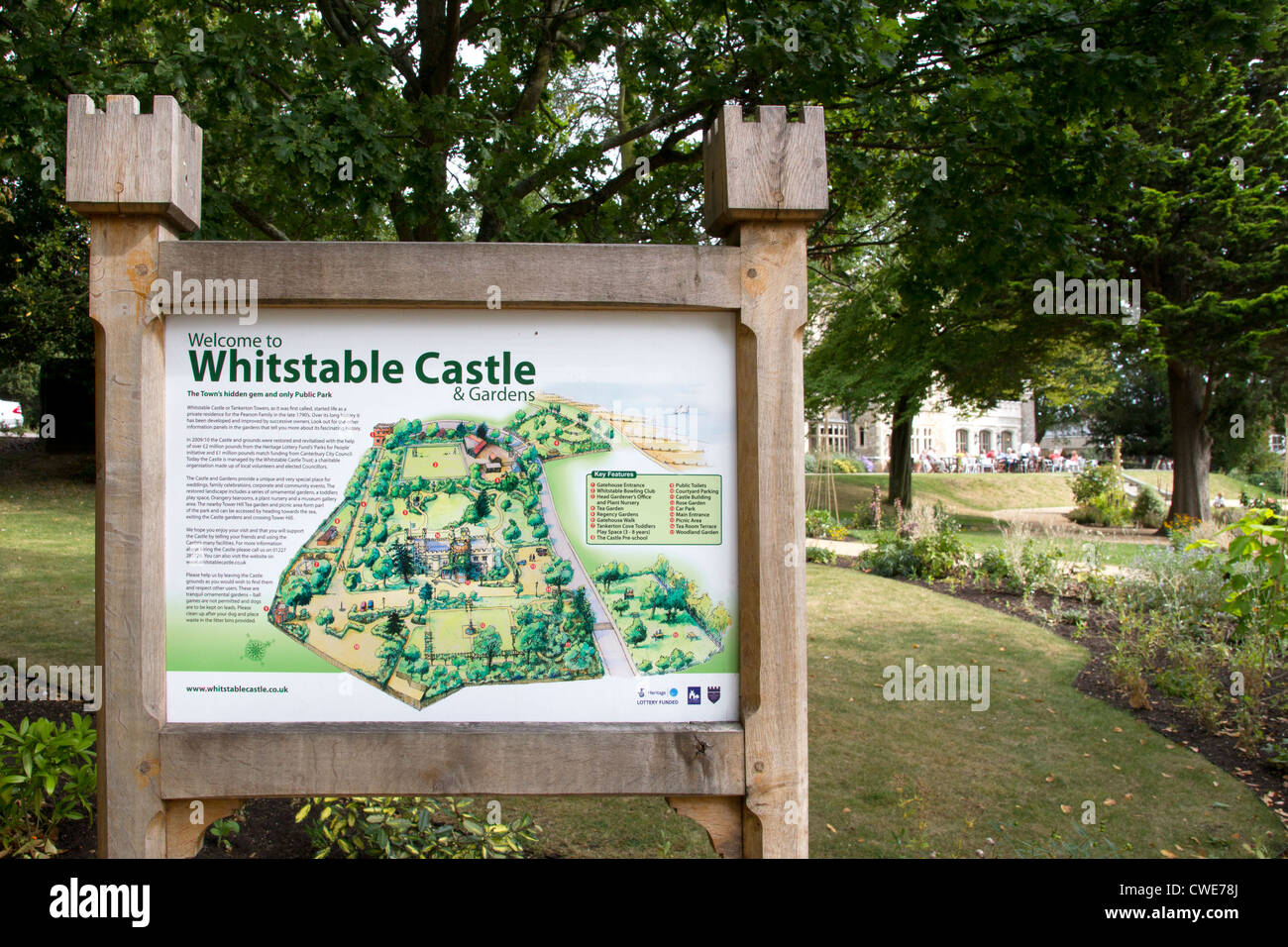 Whitstable Castle Kent England UK Stock Photo - Alamy