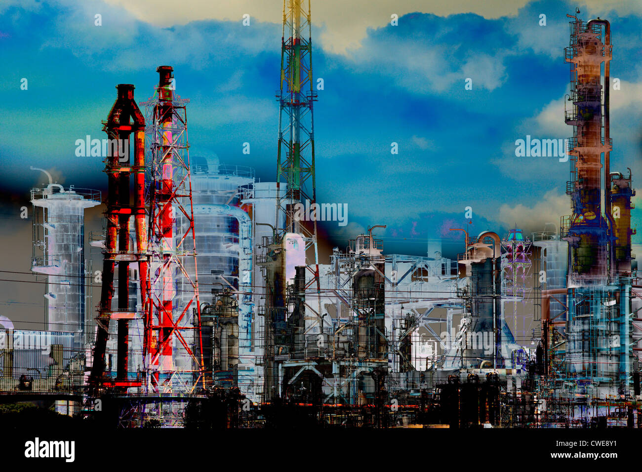 Industry factory scene hi-res stock photography and images - Alamy