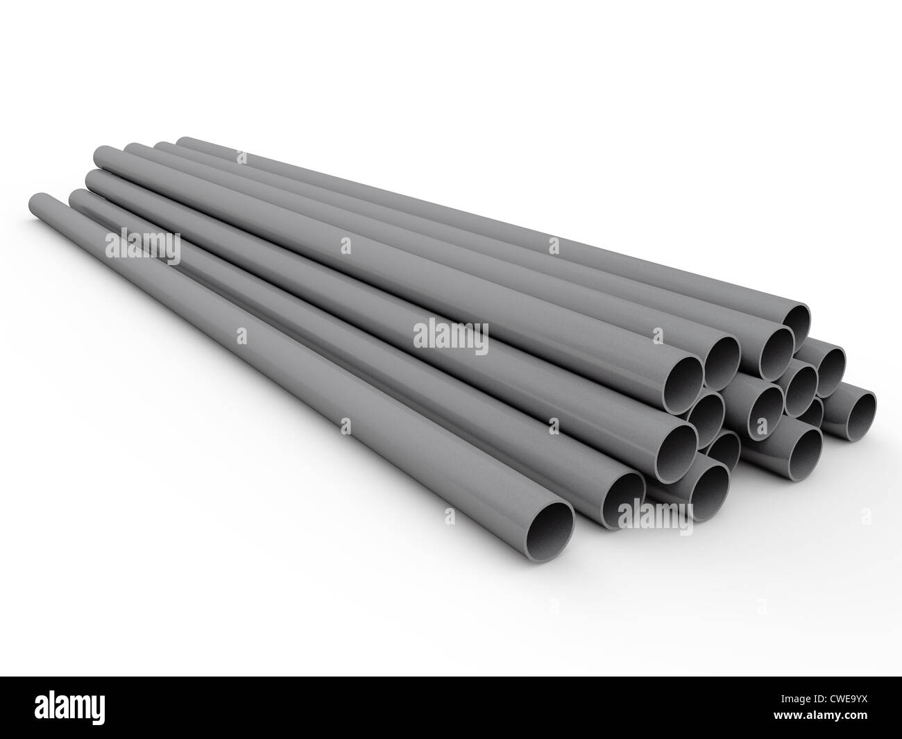 Chromed metal tubes hi-res stock photography and images - Alamy