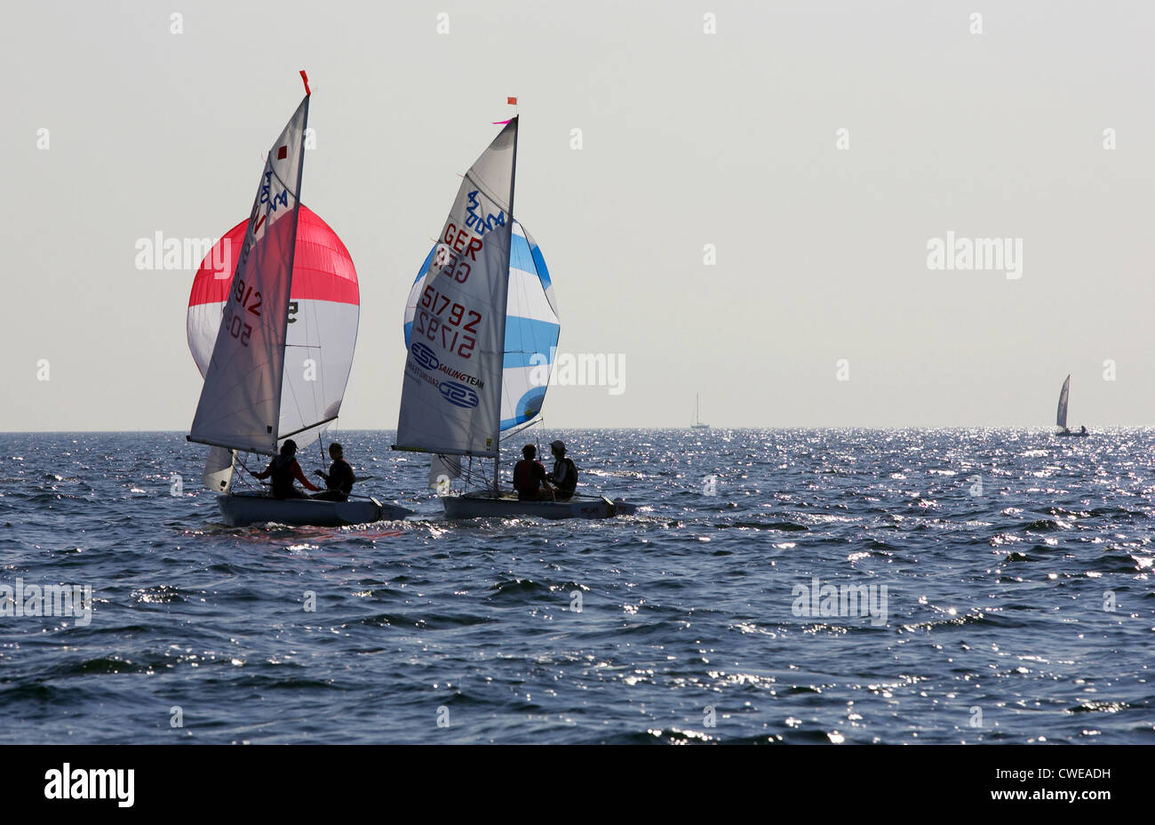 Sailing, watersports, Kiel Week Stock Photo - Alamy