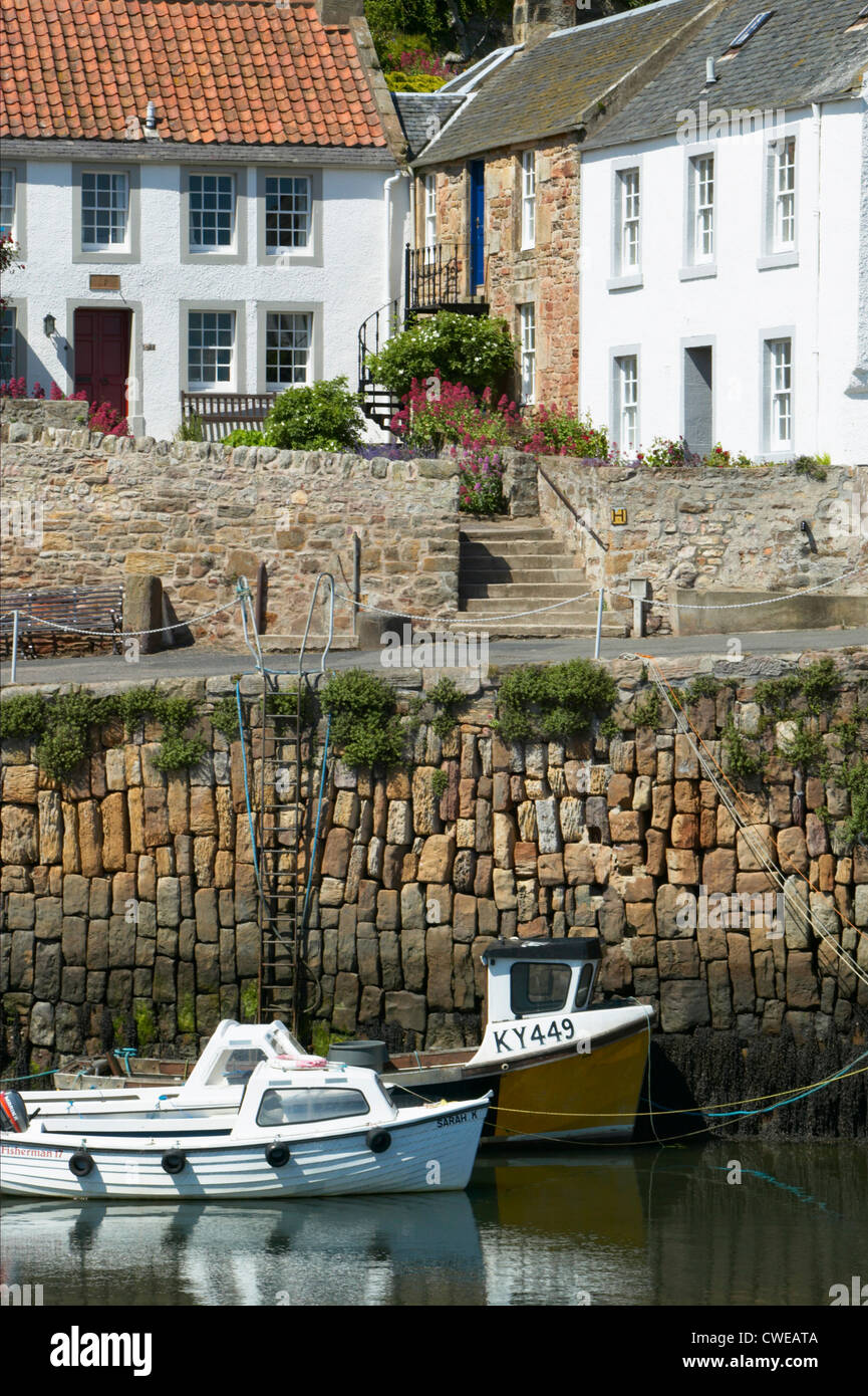 Crail harbour, East Neuk of Fife, Scotland, UK Stock Photo - Alamy