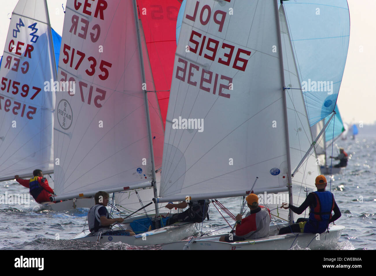 Sailing, watersports, Kiel Week Stock Photo - Alamy