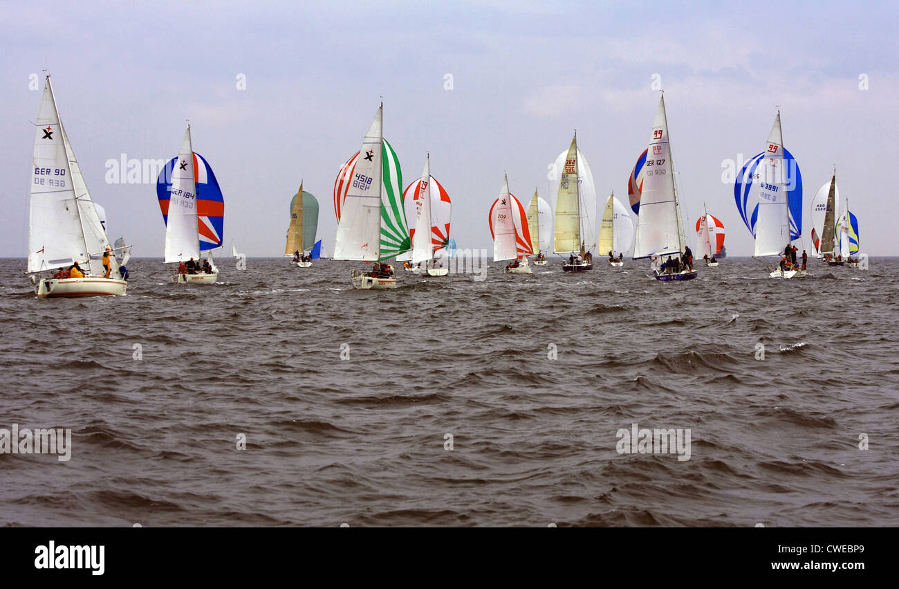 Sailing, watersports, Kiel Week Stock Photo - Alamy