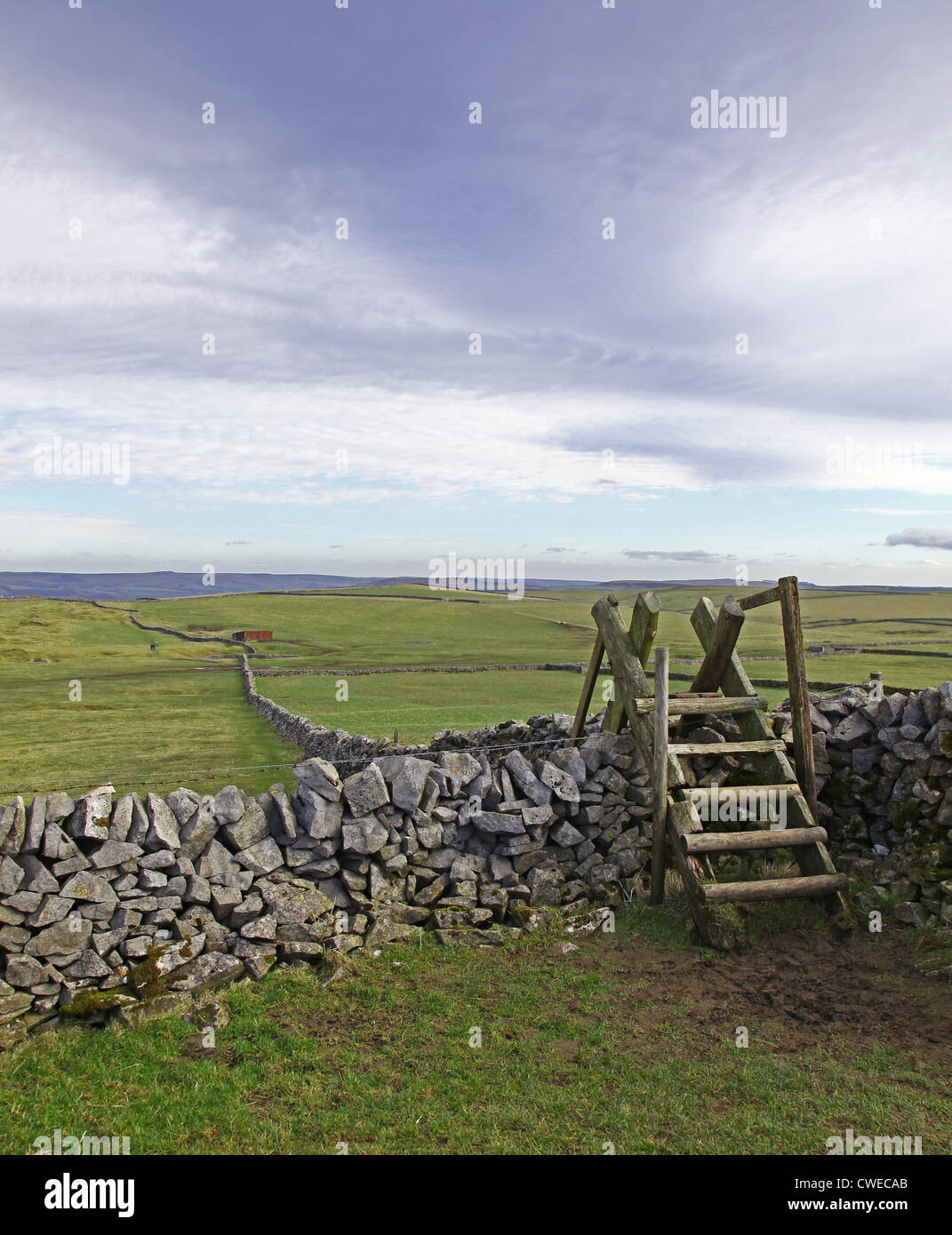Ladder stile over a dry stone wall hi-res stock photography and images ...