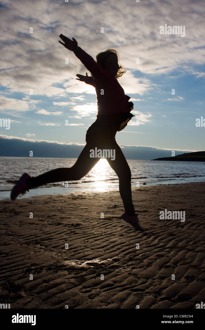 Jump beach hi-res stock photography and images - Alamy
