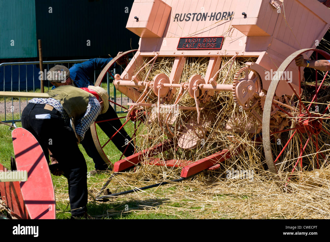 Historic thrashing machine hi-res stock photography and images - Alamy
