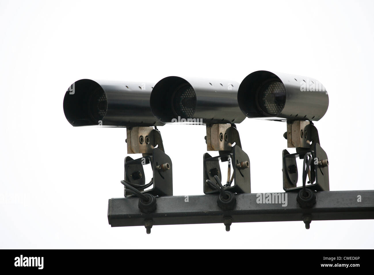 CCTV, security camera, watching every movement in modern society Stock ...