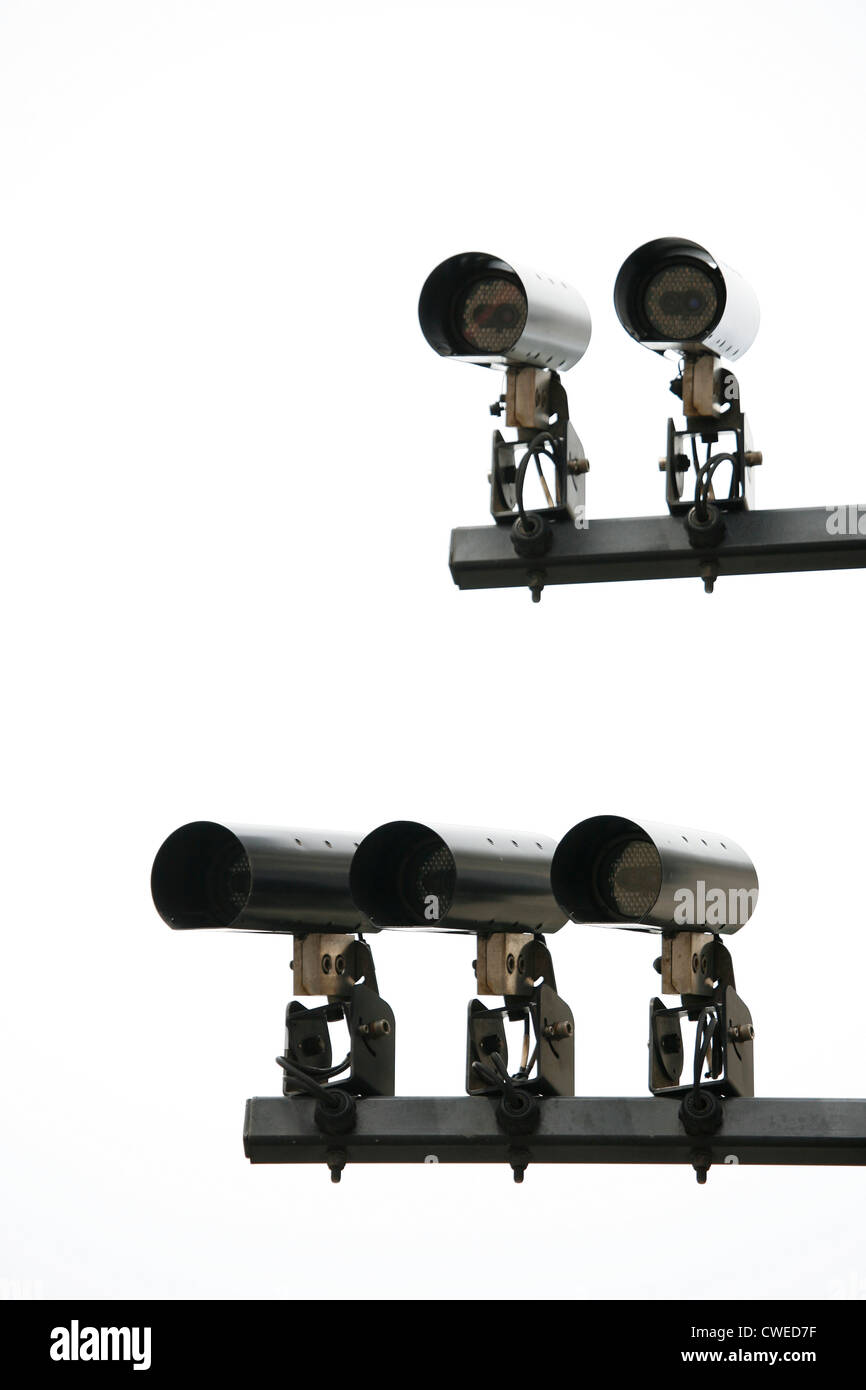 Security camera in modern Cut Out Stock Images & Pictures - Alamy