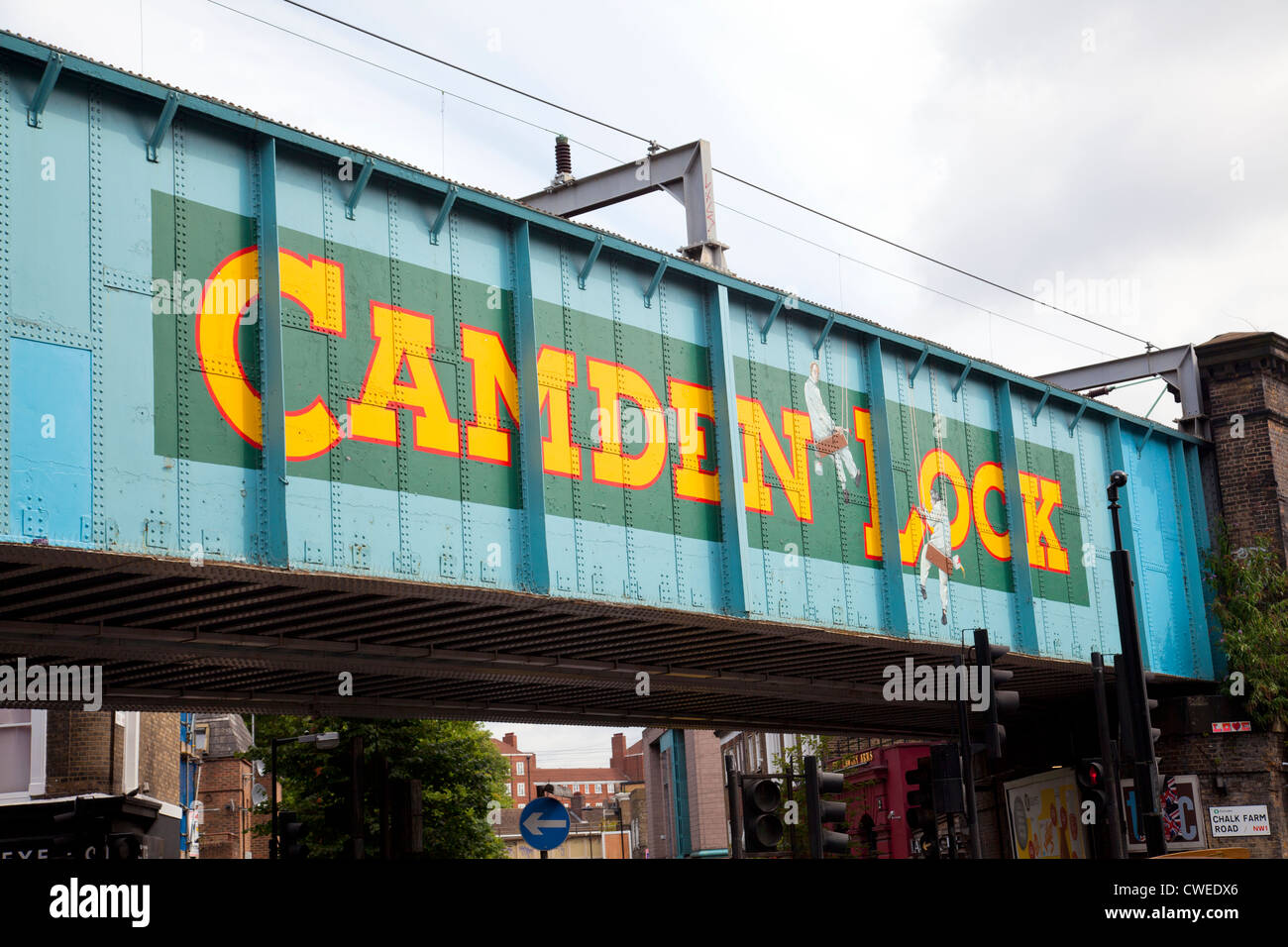 Camden Lock sign at the Market in London UK Stock Photo - Alamy