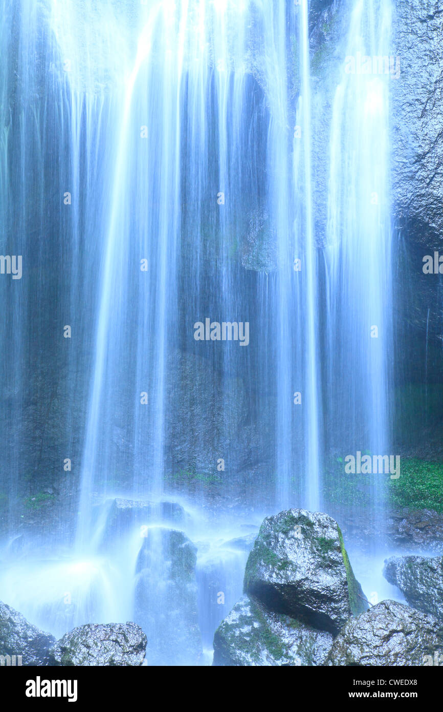 Close Up View Of Waterfall Stock Photo - Alamy