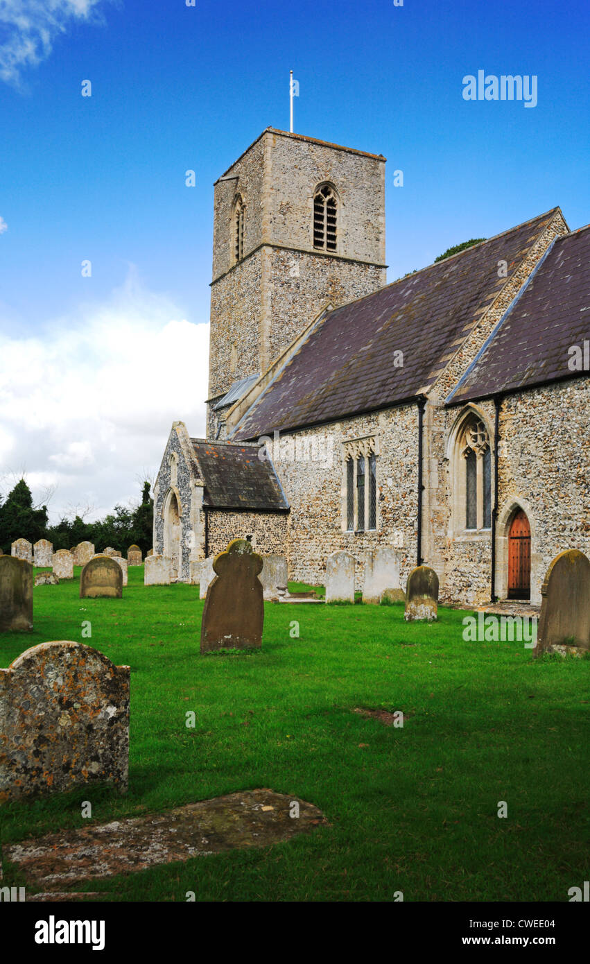 A view of the church of Rockland All Saints in the parish of Rocklands ...
