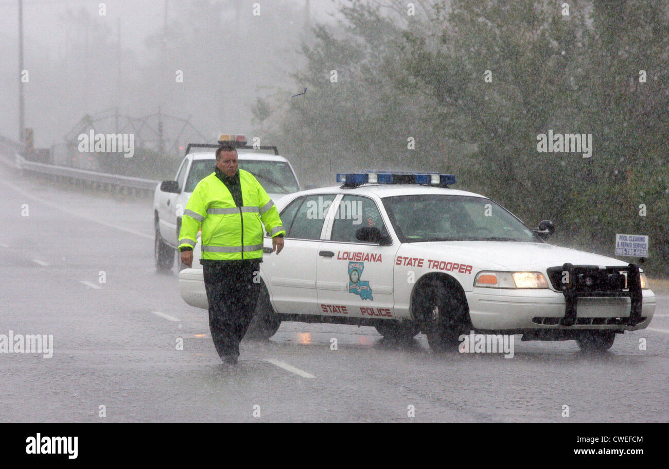 New orleans police car katrina hi-res stock photography and images - Alamy