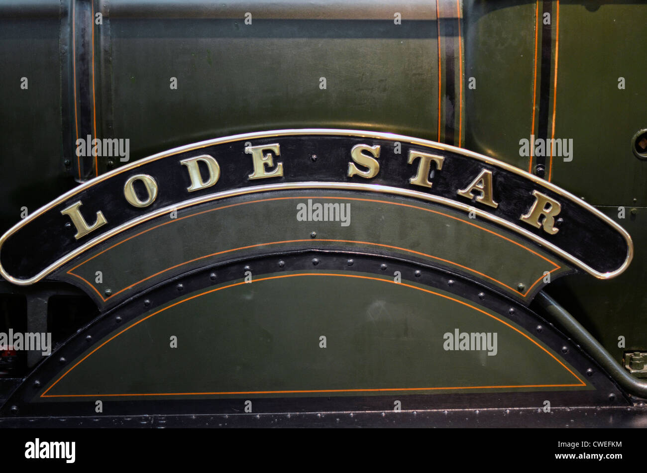 Locomotive nameplate hi-res stock photography and images - Alamy