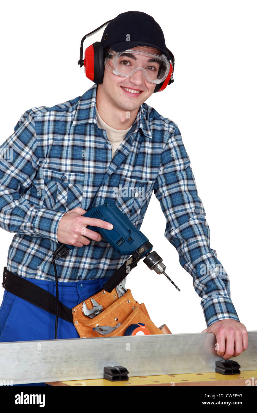Electric power tool belt isolated hi-res stock photography and images ...
