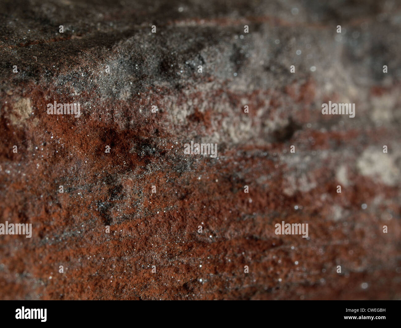 Hematite and limonite; Vares, Bosnia and Herzegovina. Photograph covers ...