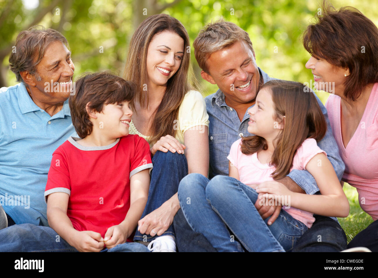 Multi generation hi-res stock photography and images - Alamy