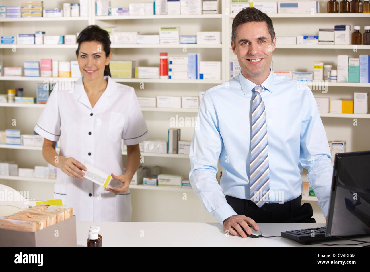 Pharmacy counter uk hi-res stock photography and images - Alamy