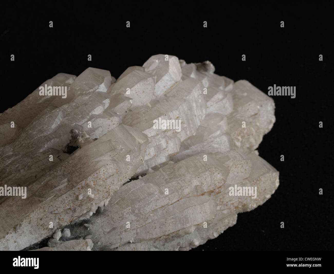 Quartz; Trepca, Kosovo. Diagonally, specimen is about 100 millimeters ...