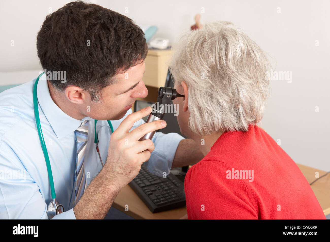 Gp surgery uk ear hi-res stock photography and images - Alamy