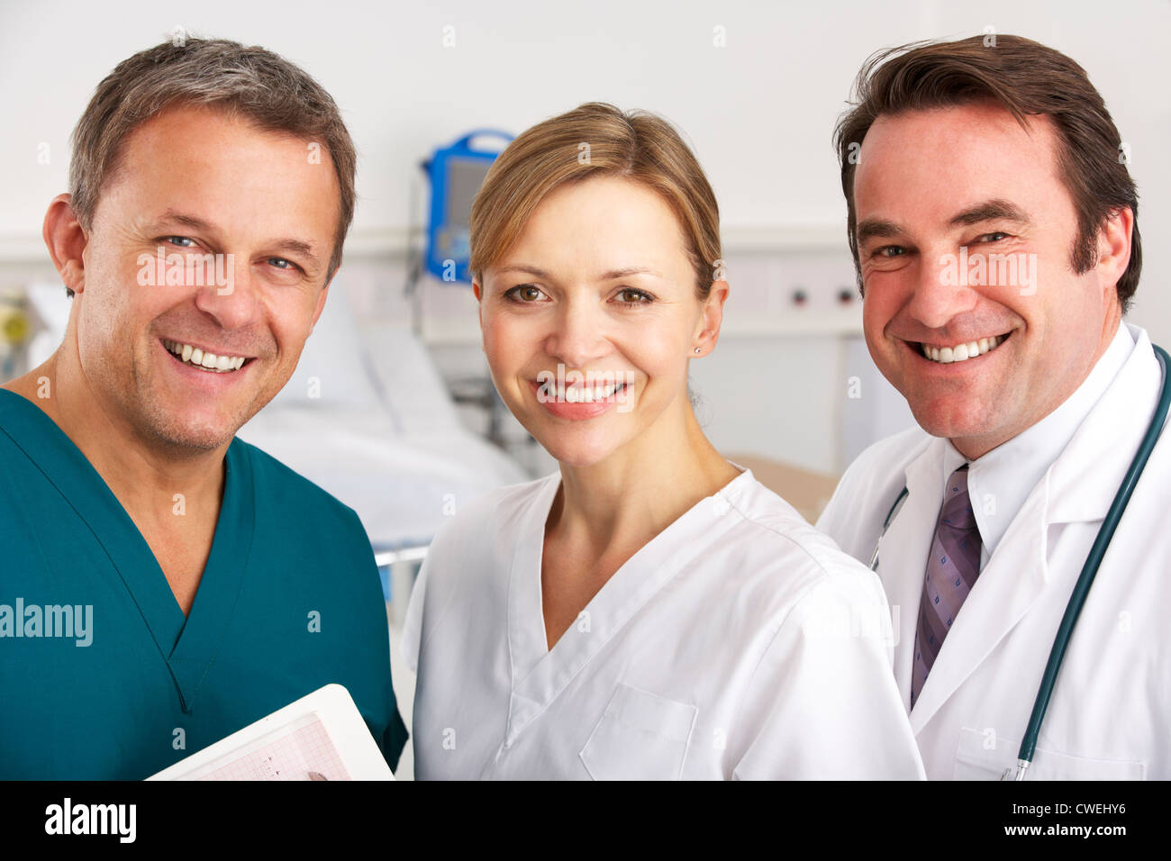 Portrait medical team on hospital ward Stock Photo - Alamy