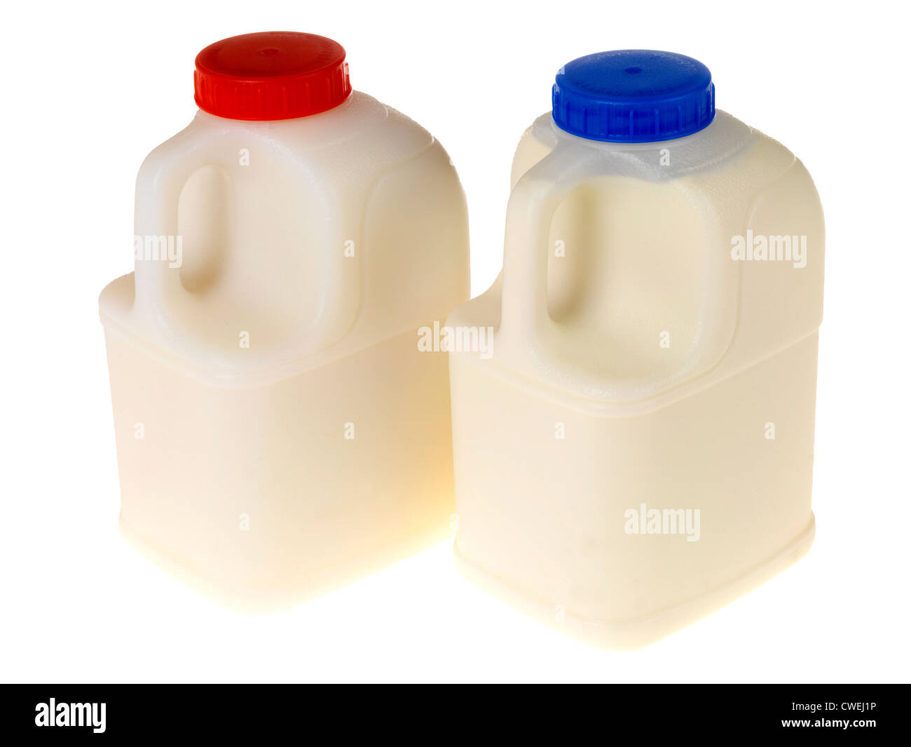 Bottles of Milk Stock Photo - Alamy