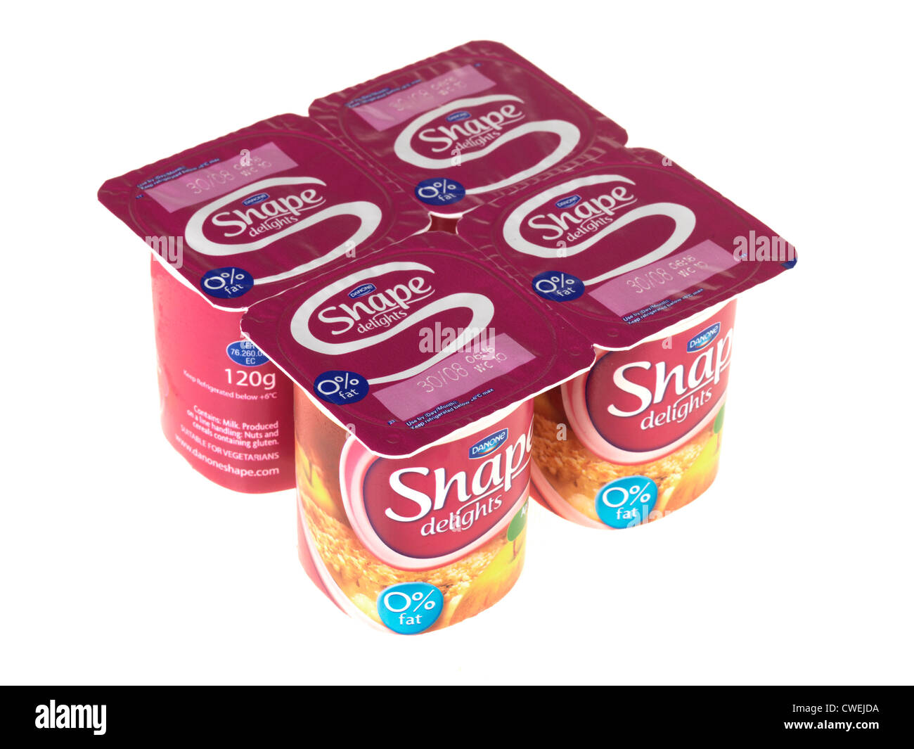 Fat free yogurts hi-res stock photography and images - Alamy