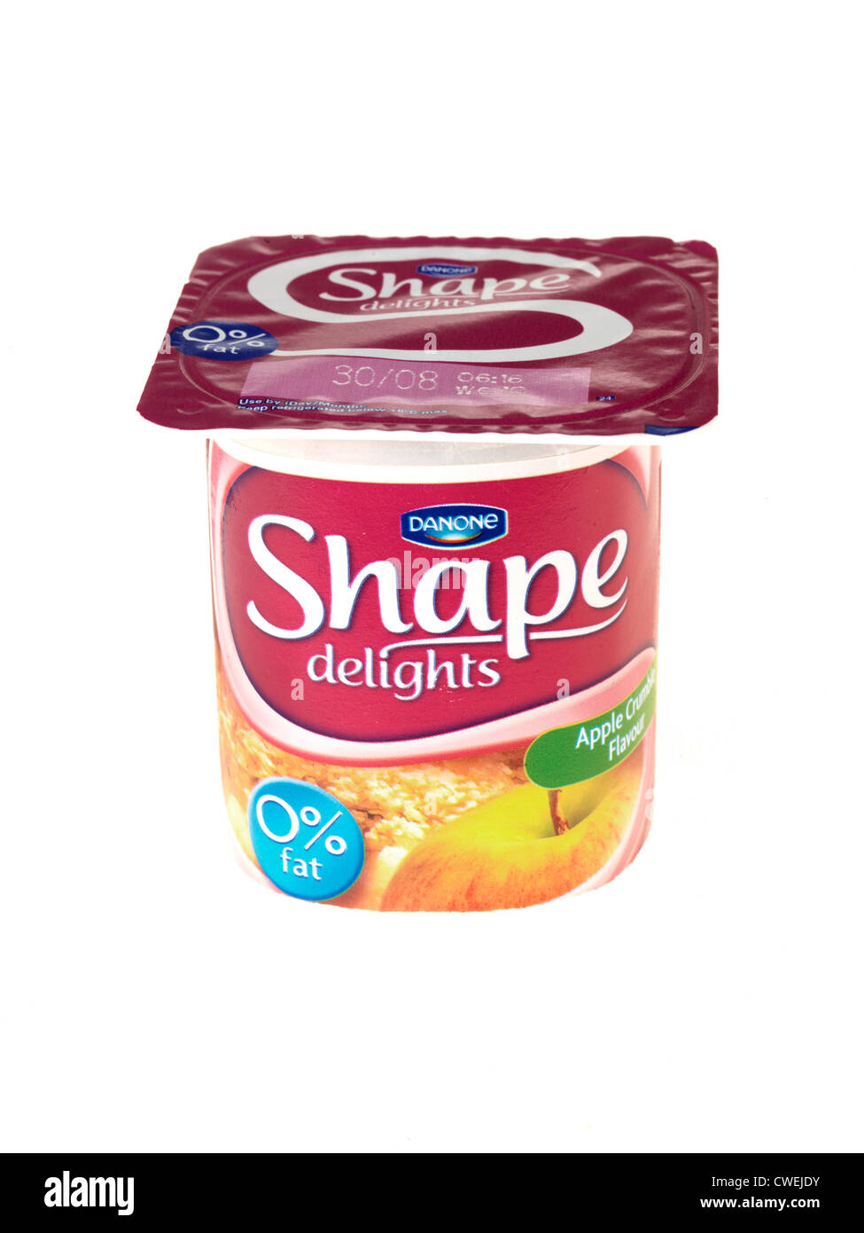 Shapes Delight Yogurt Stock Photo - Alamy