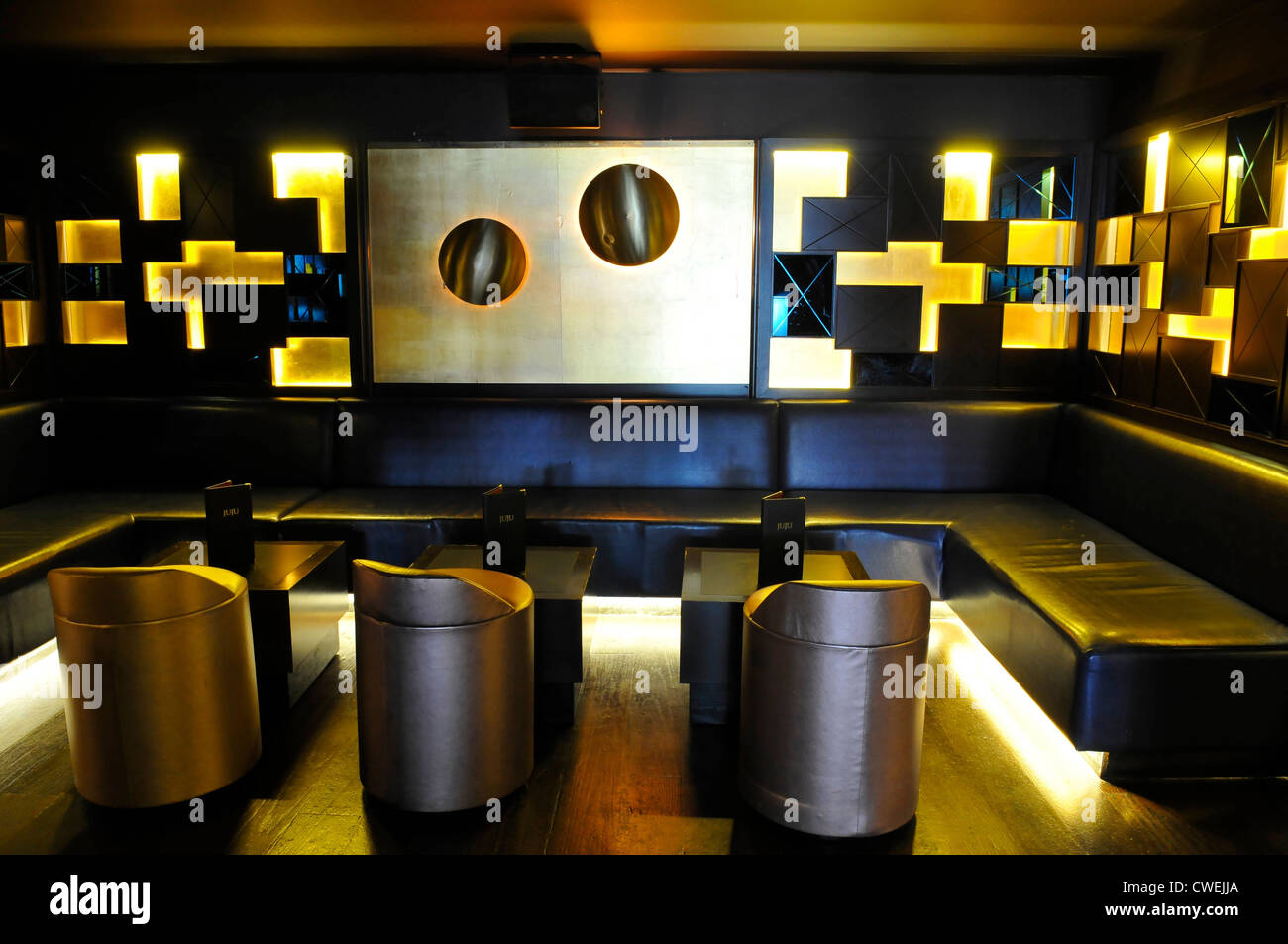 JuJu bar on Kings Road, Chelsea, London Stock Photo - Alamy