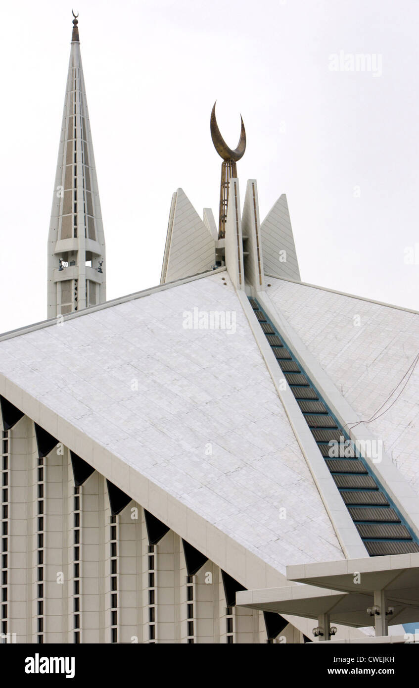 Detail of derFaisal Mahjid Mosque in Islamabad Stock Photo - Alamy