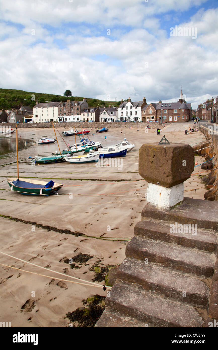 Harbour Steps at Stonehaven Aberdeenshire Scotland Stock Photo - Alamy