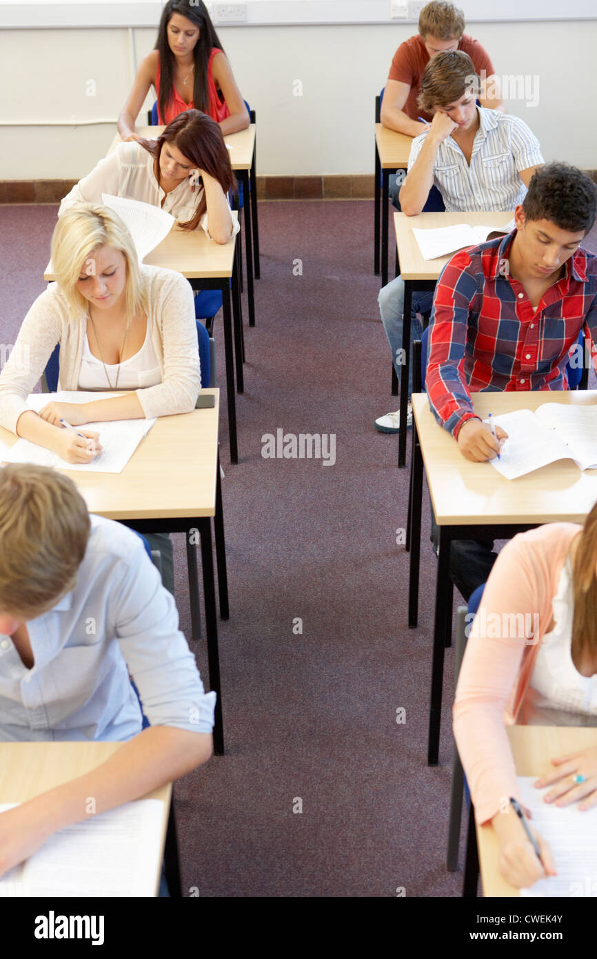 Boys sitting overhead hi-res stock photography and images - Alamy