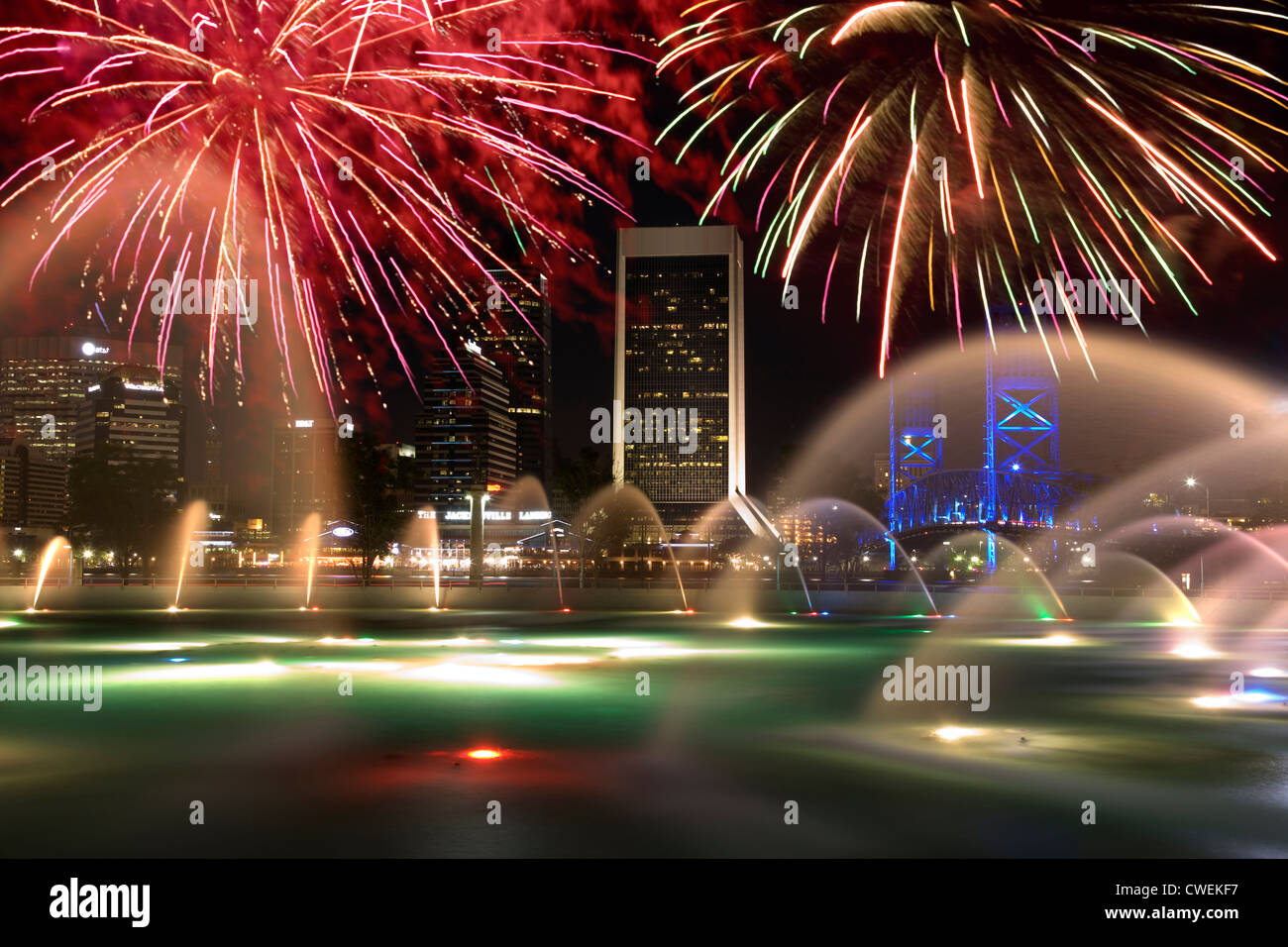 FRIENDSHIP FOUNTAIN (©TAYLOR HARDWICK 1963) SAINT JOHNS RIVER PARK ...