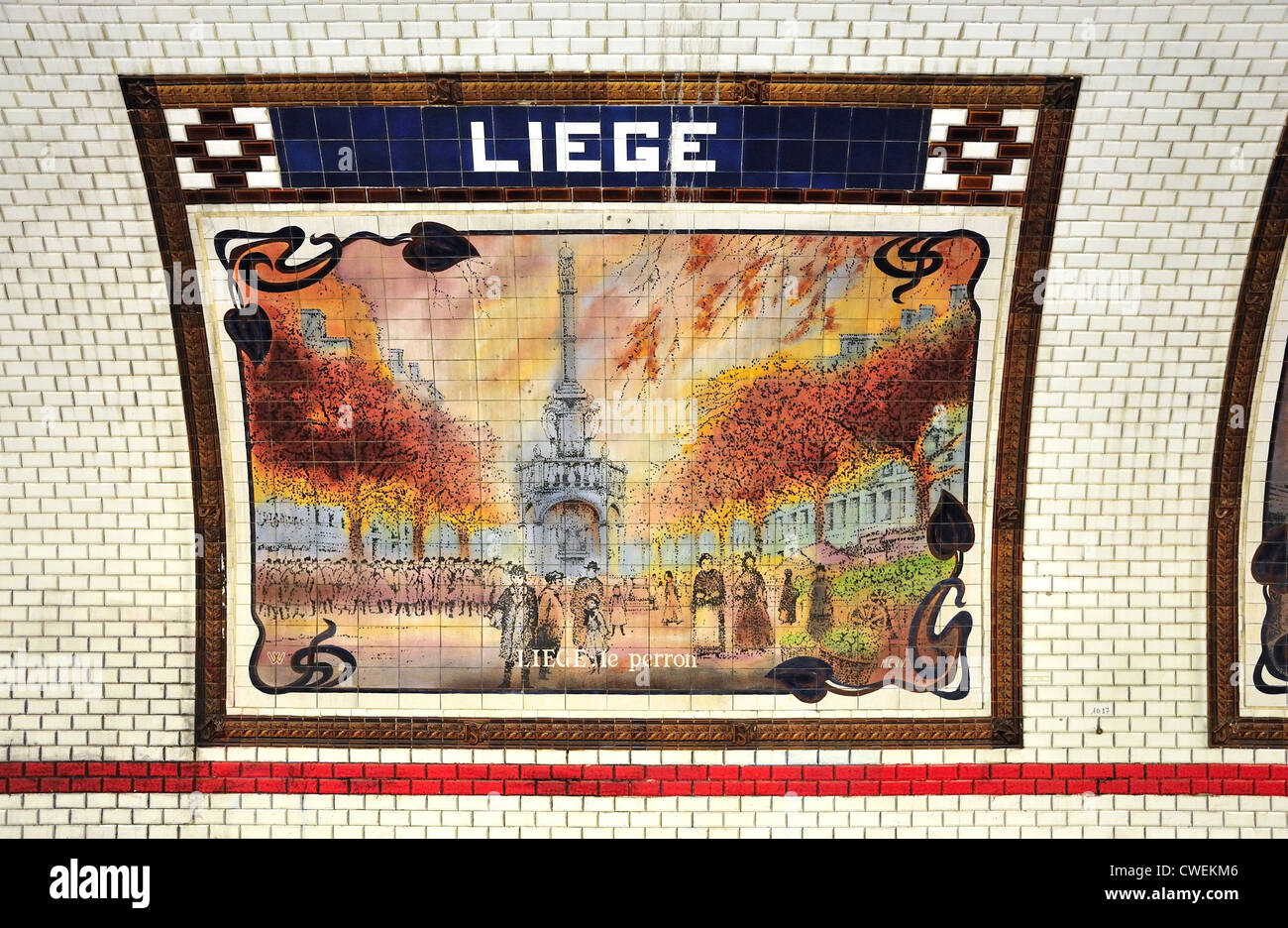 Metro ceramic tiles hi-res stock photography and images - Alamy