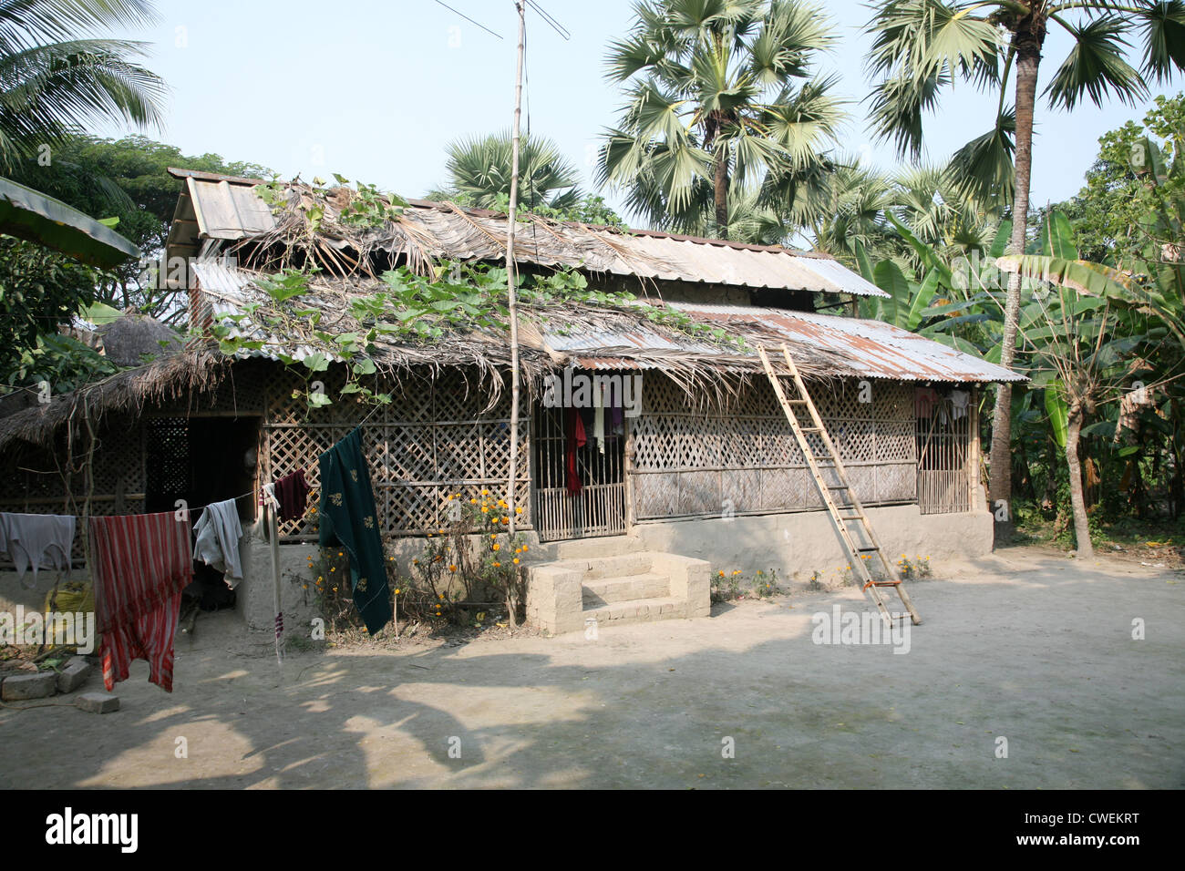 Bengal Village House Stock Photos & Bengal Village House Stock Images ...