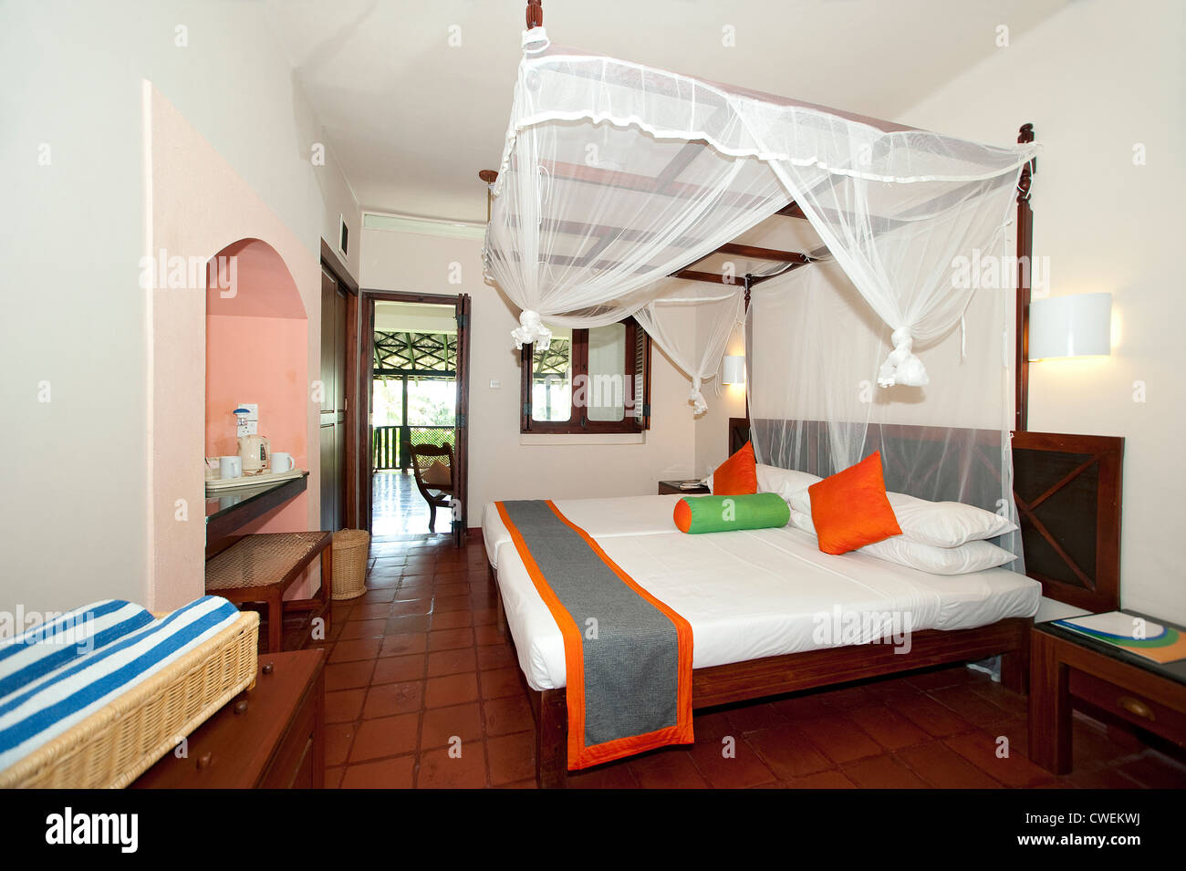 Serendib Hotel Superior Room, Bentota, Sri Lanka Stock Photo - Alamy